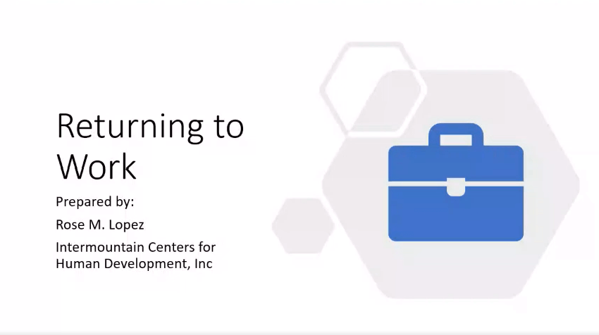 Planning for Your Return To Office Work | Webinar Video